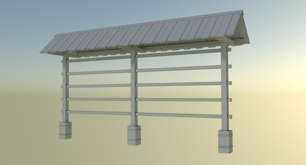 3d 3ds hay drying rack