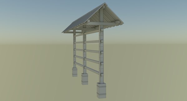 3d 3ds hay drying rack