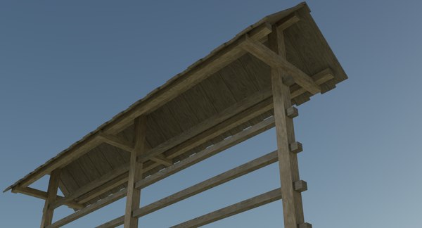 3d 3ds hay drying rack