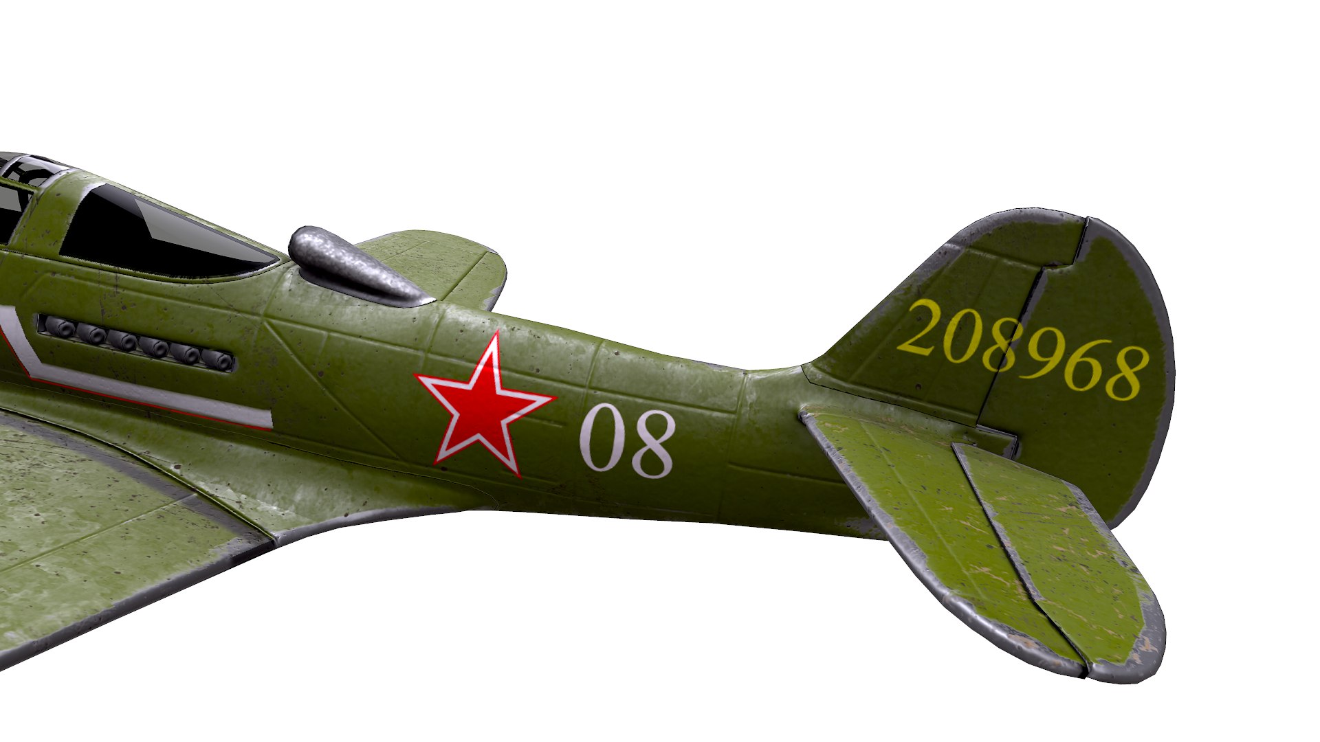 Bell P-39c Airacobra 3D Model - TurboSquid 1641623