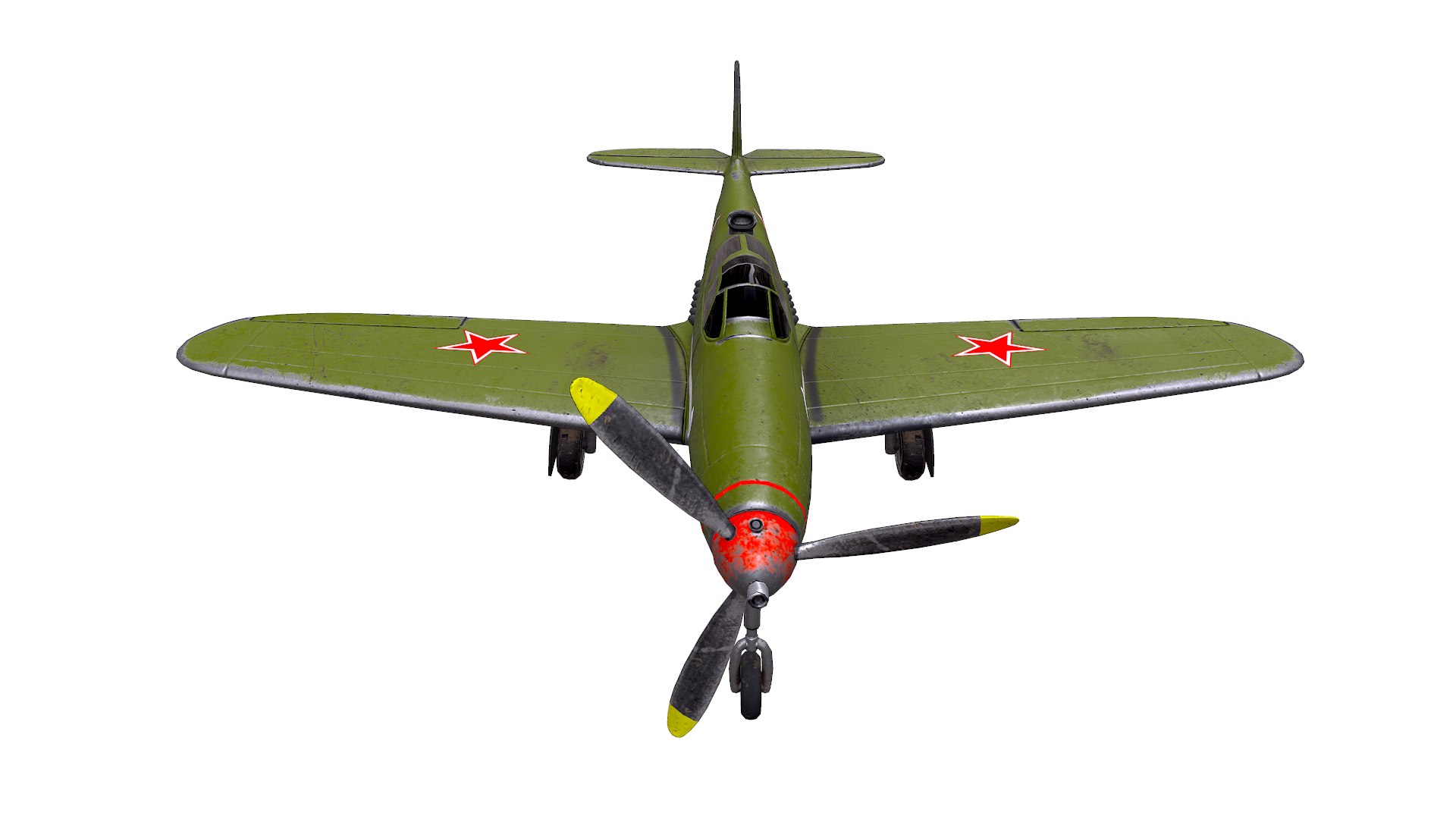 Bell P-39c Airacobra 3D Model - TurboSquid 1641623