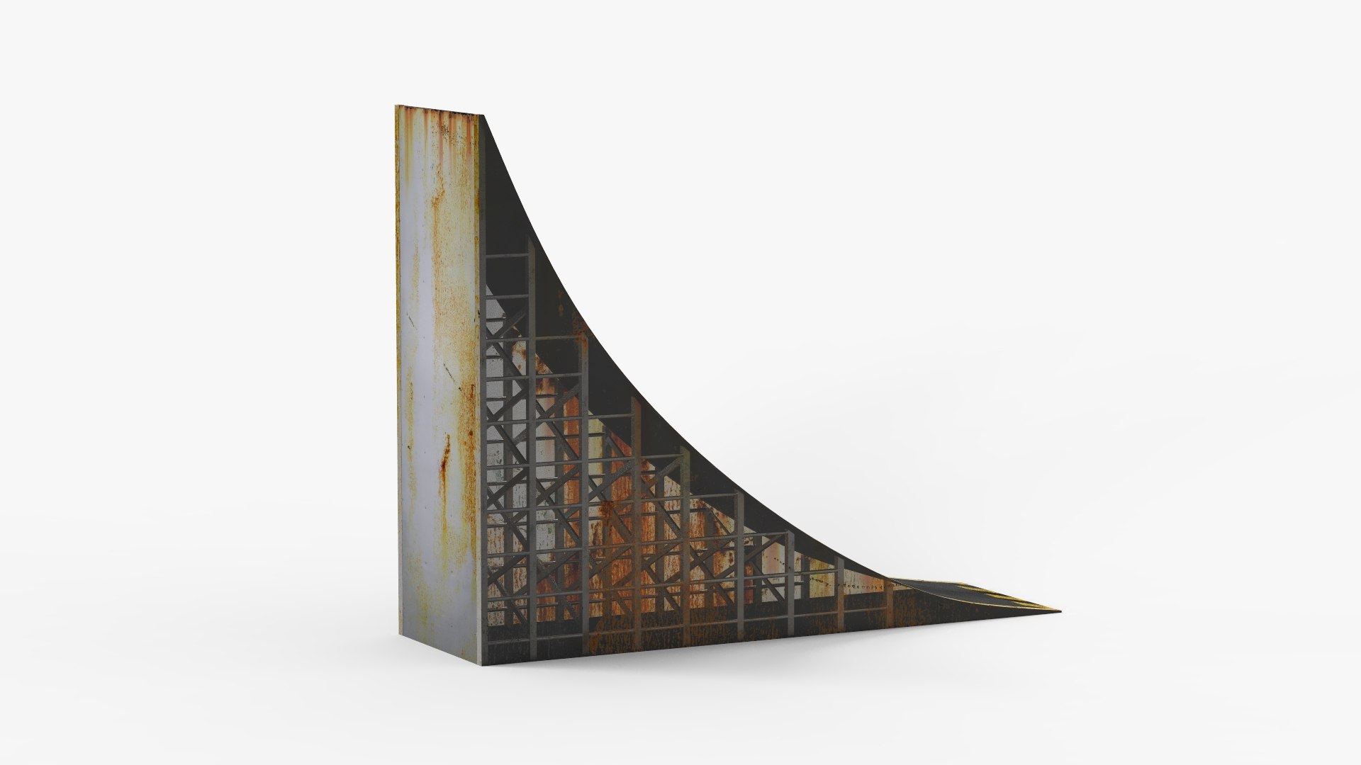 Acrobatic Ramp Model - TurboSquid 2158593