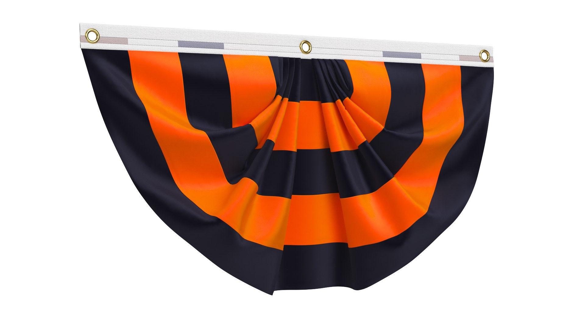 Halloween Flag Bunting Set 3D Model - TurboSquid 2131497