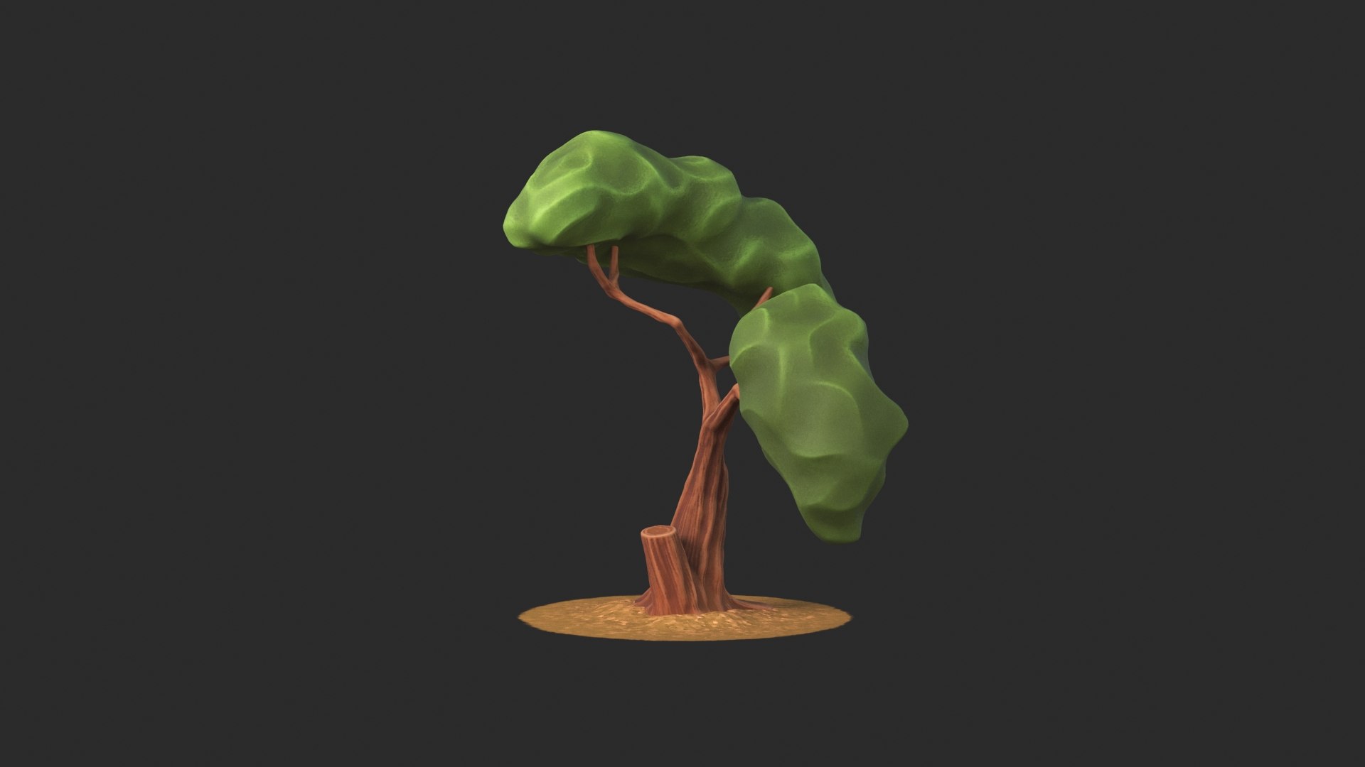 3D Stylized Tree V7 Model - TurboSquid 2037372