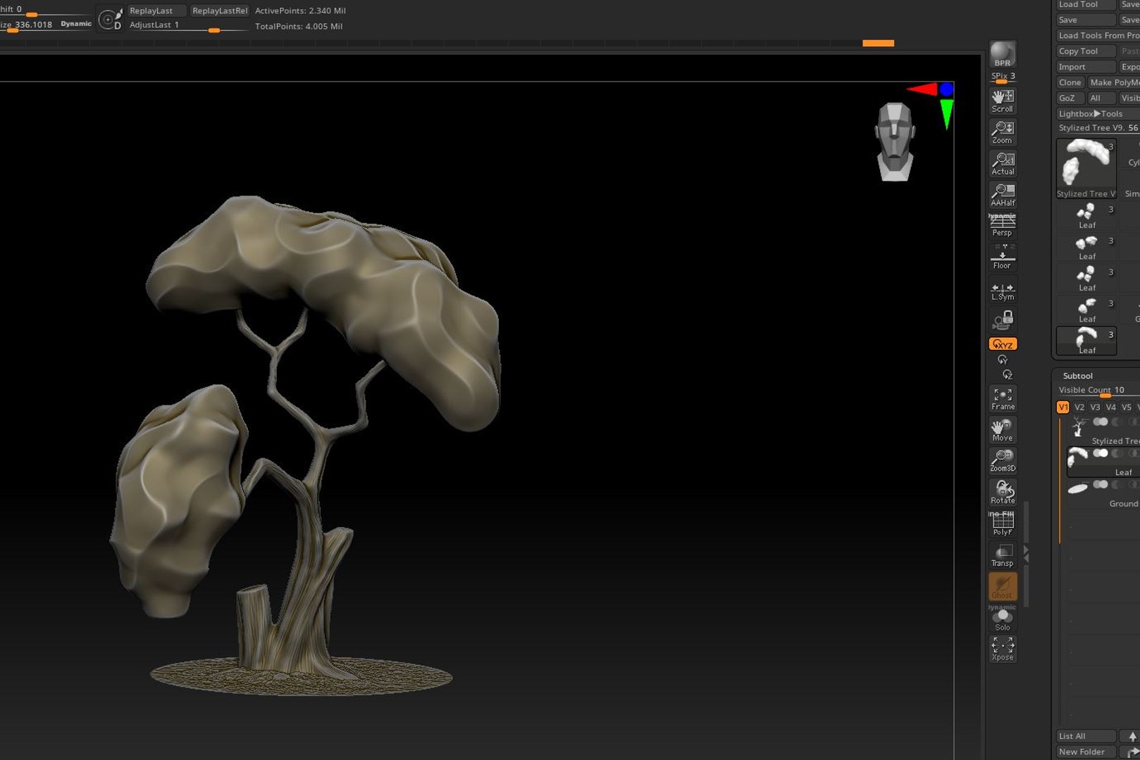 3D Stylized Tree V7 Model - TurboSquid 2037372