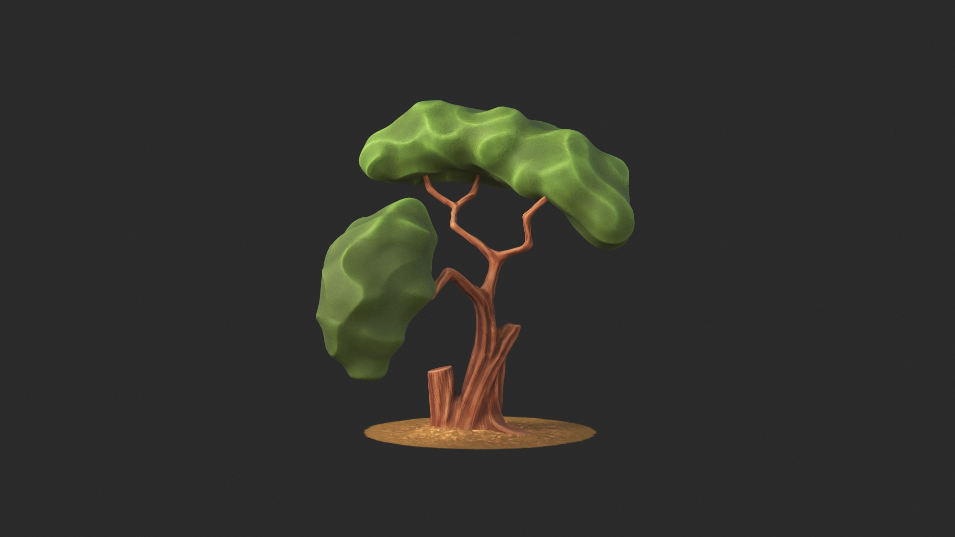 3D Stylized Tree V7 Model - TurboSquid 2037372