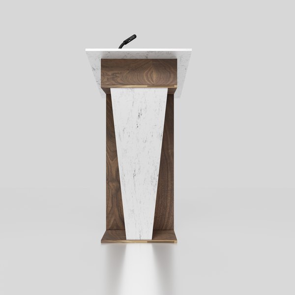 modelo 3d wood Podium - TurboSquid 2081761