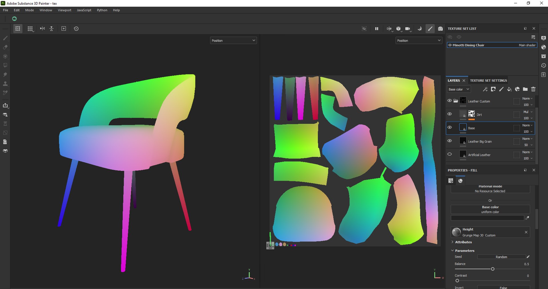 Modern Dining Chair 3D Model - TurboSquid 2272648