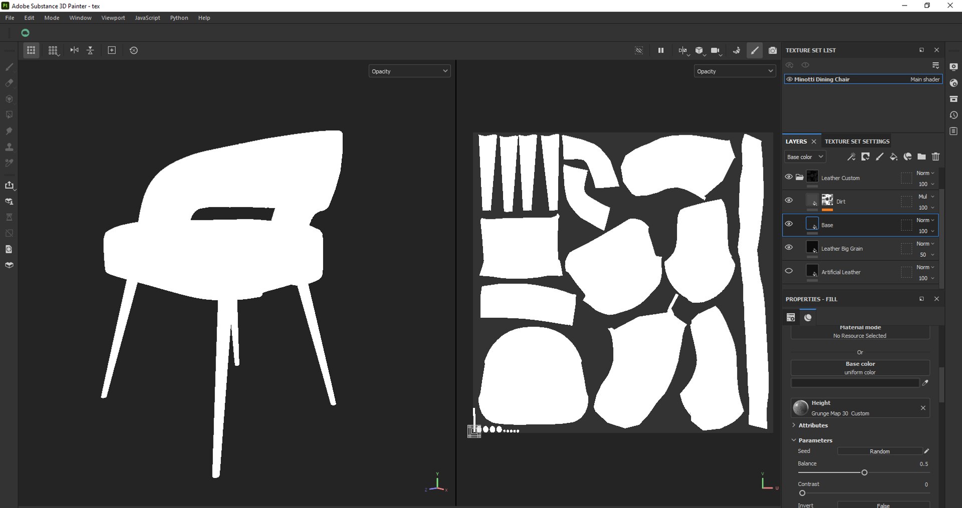 Modern Dining Chair 3D Model - TurboSquid 2272648