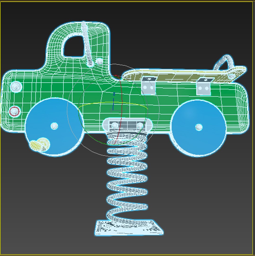 Horse Spring Rider 3D Model - TurboSquid 1331561