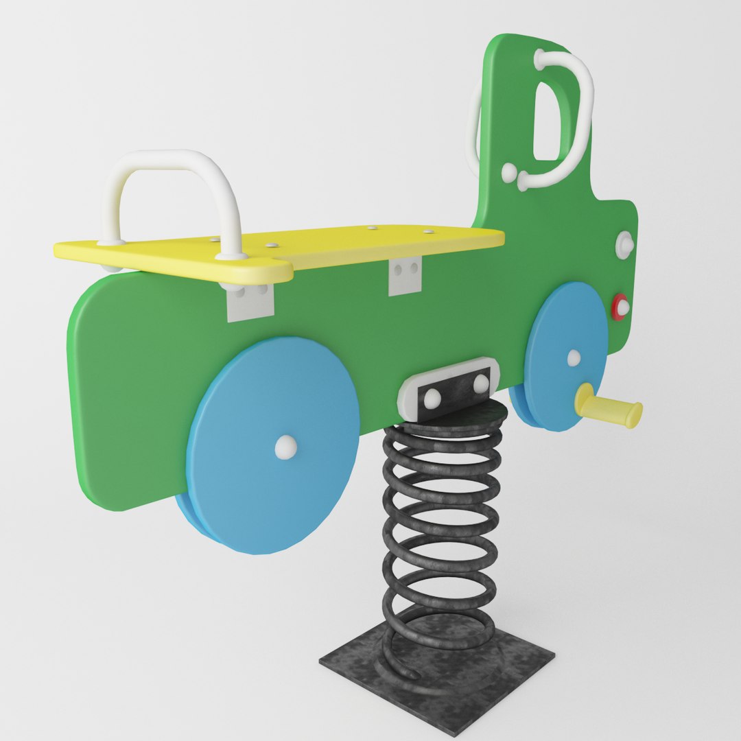 Horse Spring Rider 3D Model - TurboSquid 1331561