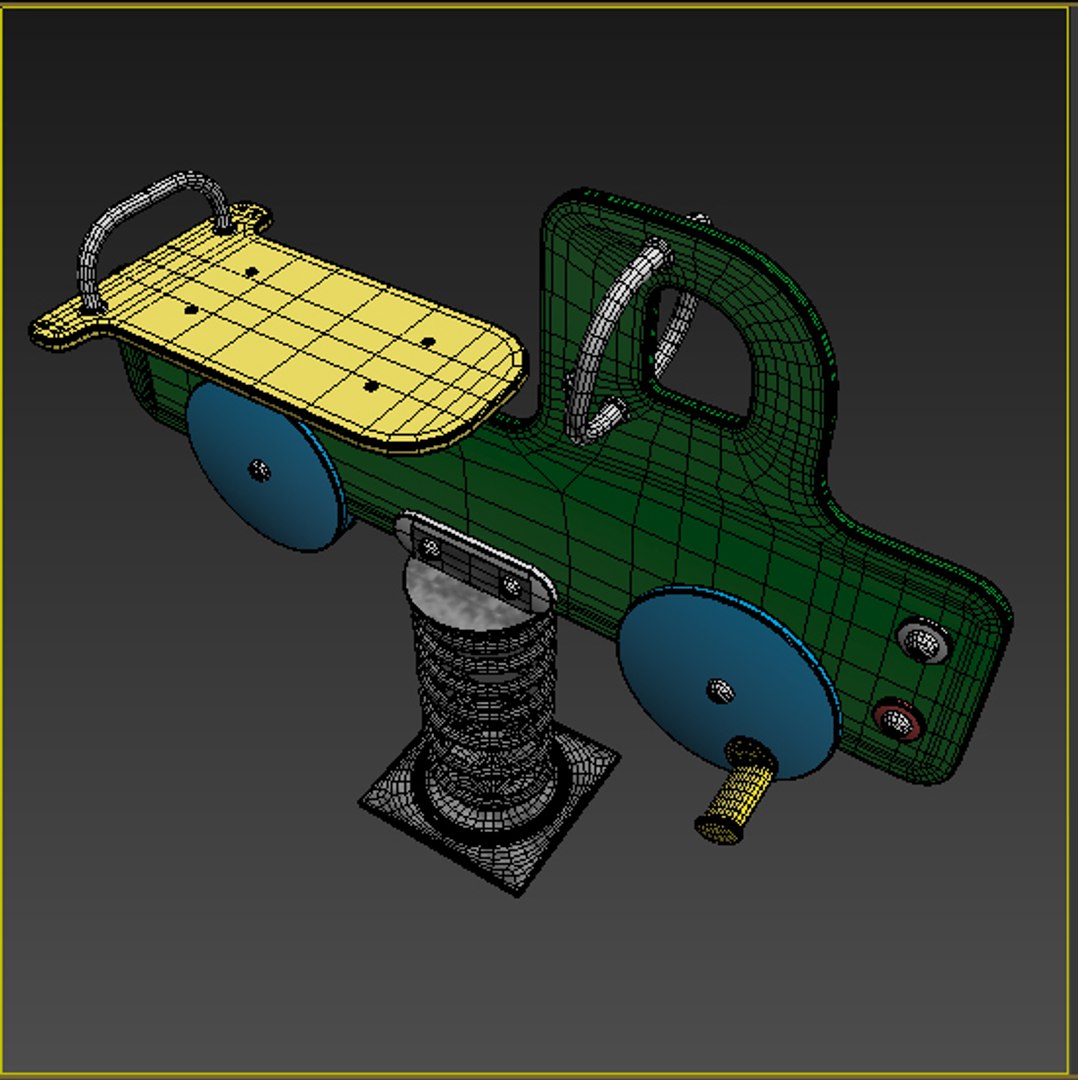 Horse Spring Rider 3D Model - TurboSquid 1331561