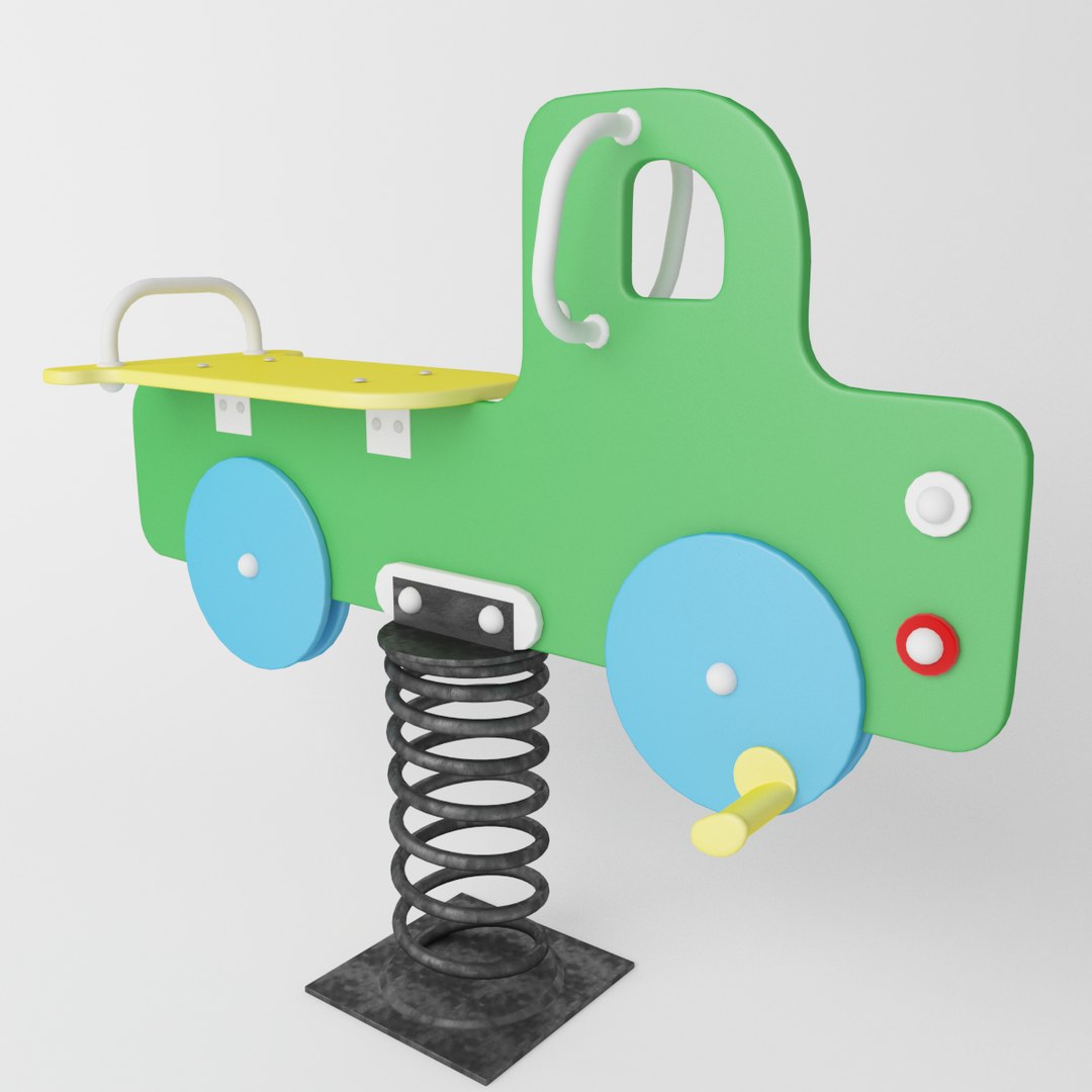 Horse Spring Rider 3D Model - TurboSquid 1331561