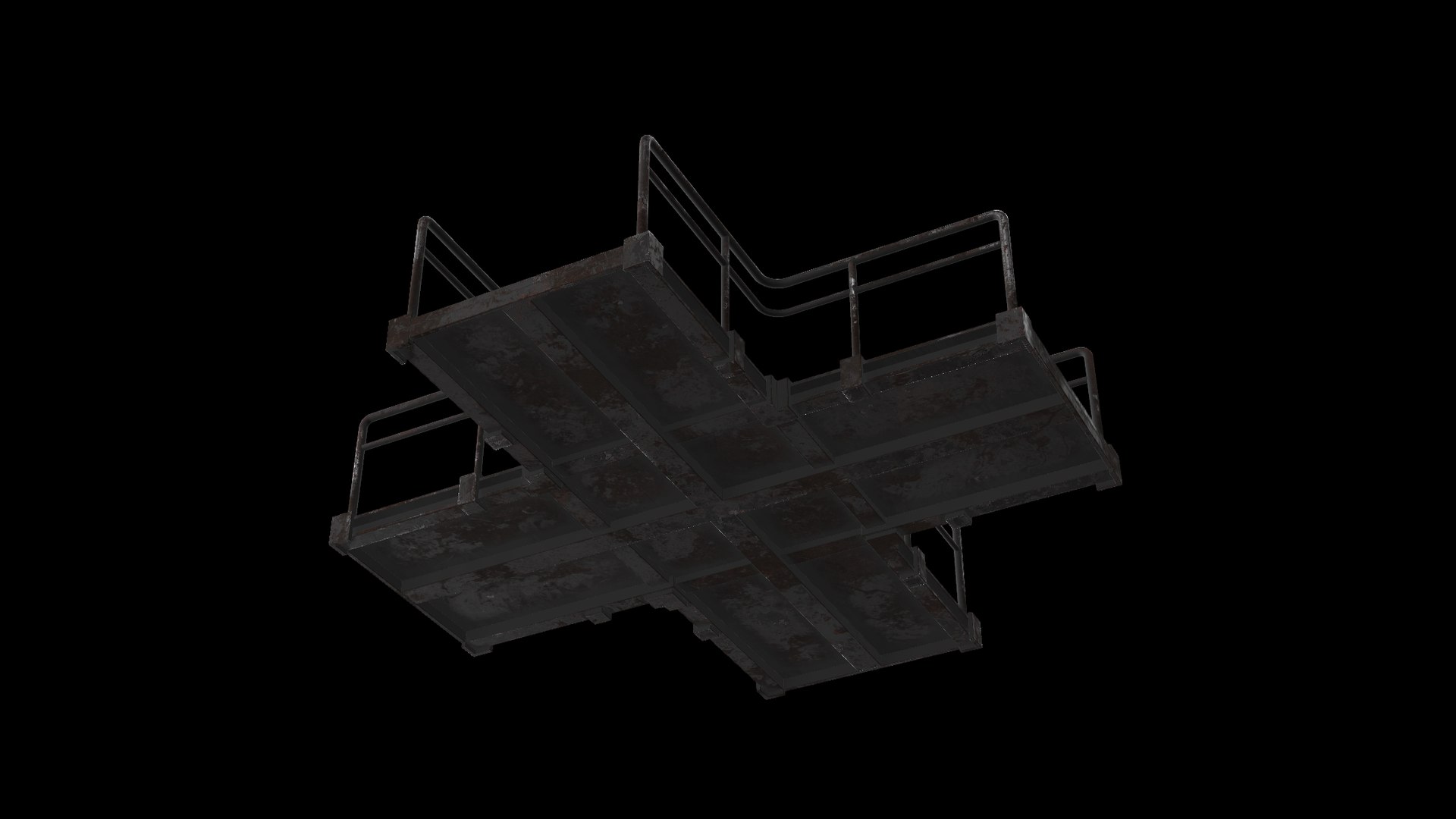 Large Platforms 03 3D Model - TurboSquid 2298634