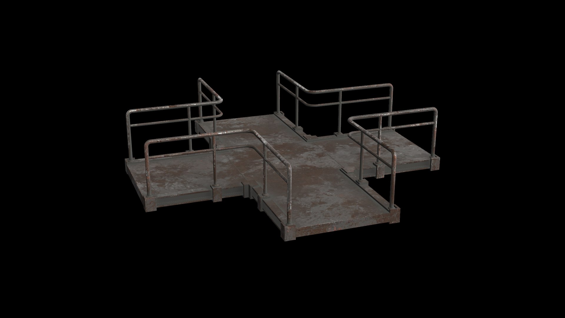 Large Platforms 03 3D Model - TurboSquid 2298634