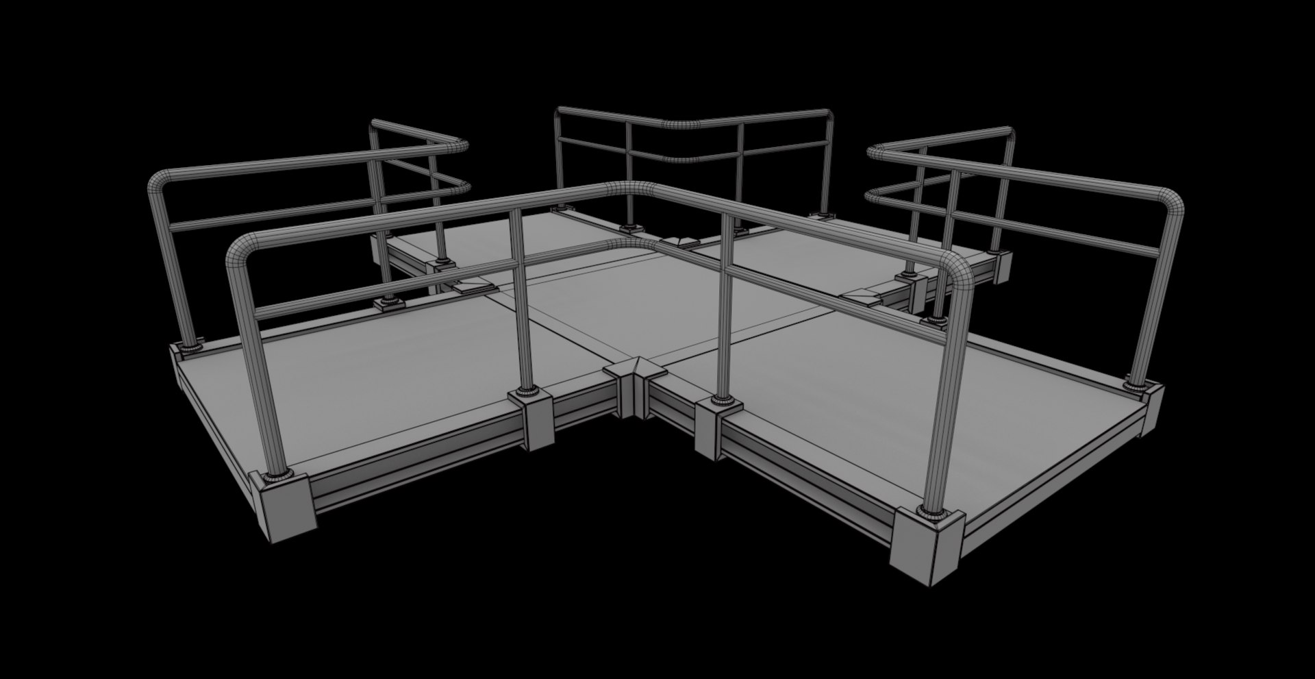 Large Platforms 03 3D Model - TurboSquid 2298634