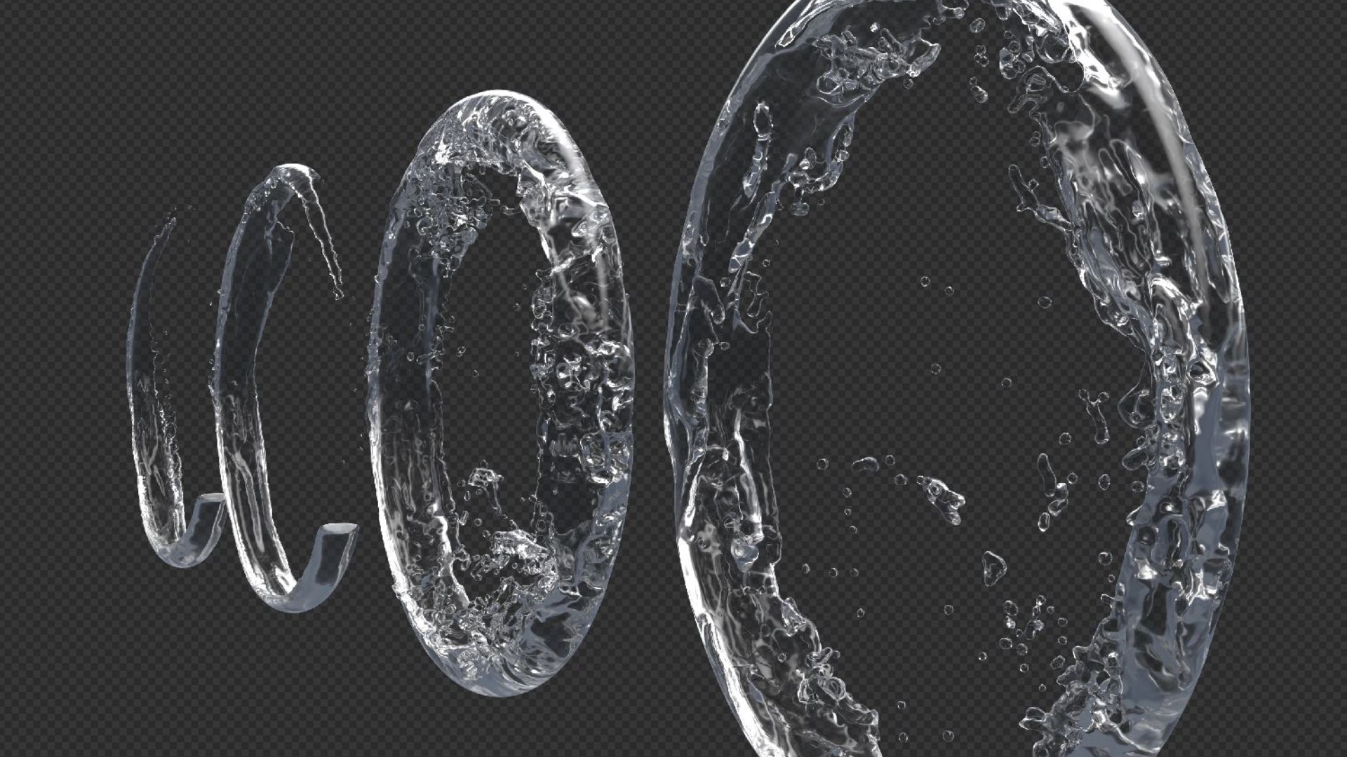 Water Splash Circle Animation 3D - TurboSquid 1952043