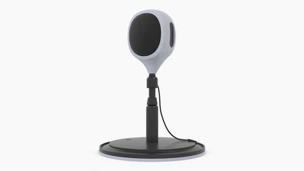 3D модель Микрофон для стола для совещаний - TurboSquid 2104826