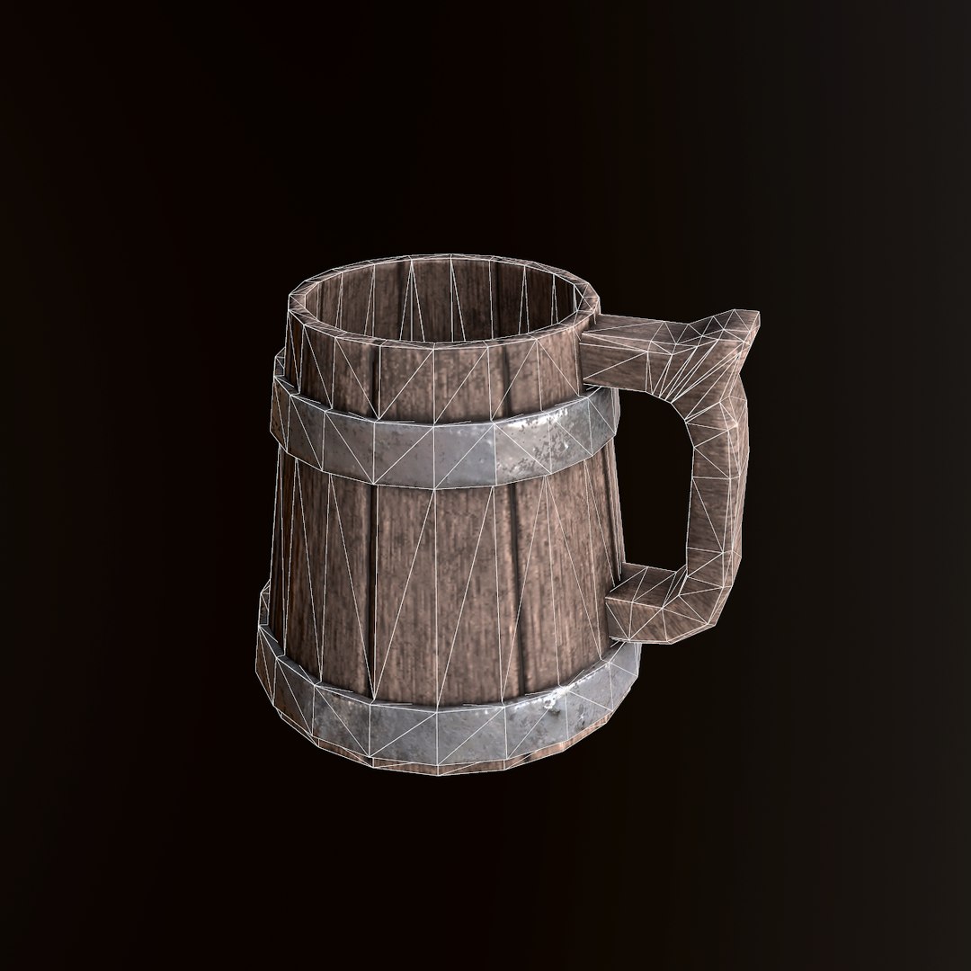 Pbr Ready Tankard 3D Model - TurboSquid 1214274