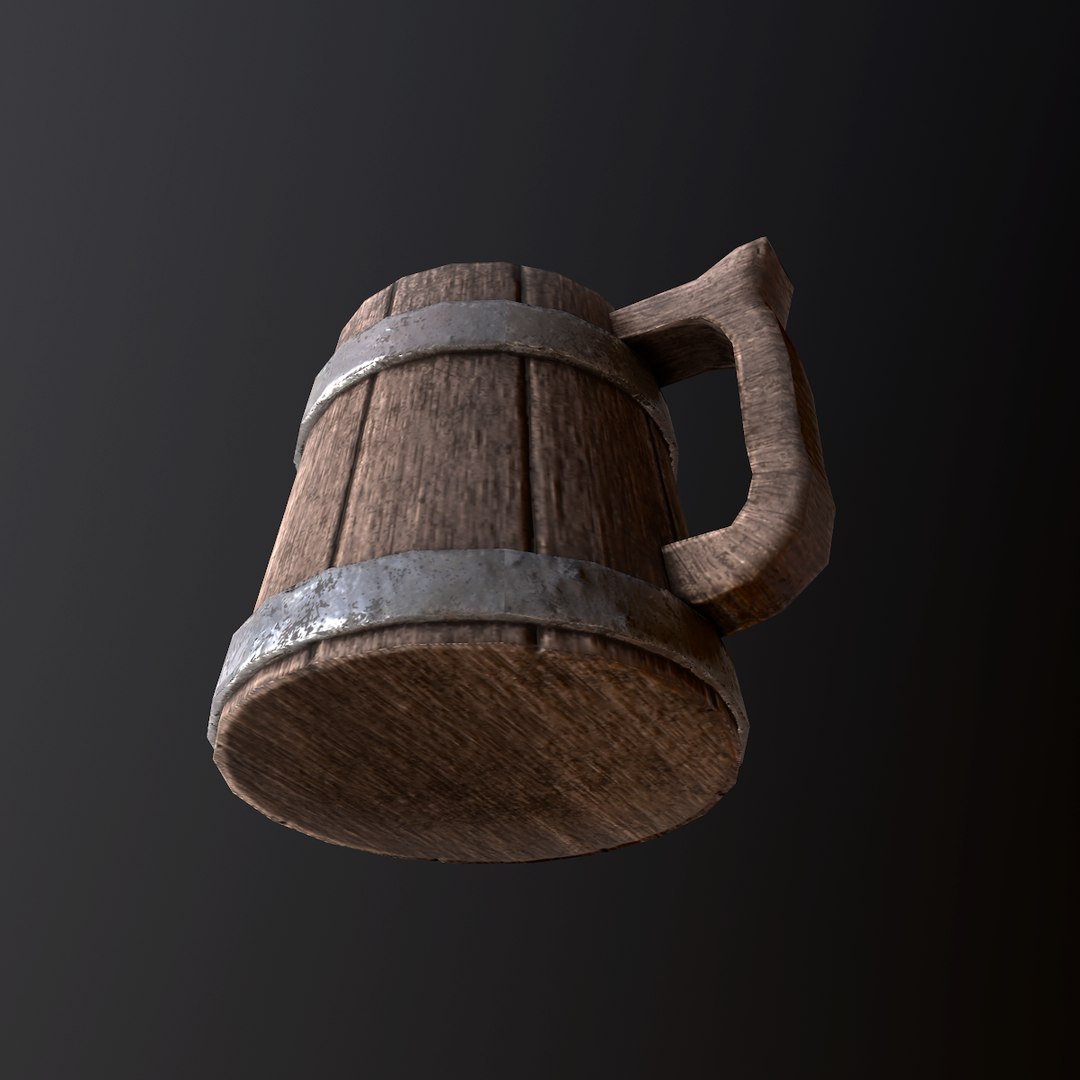 Pbr Ready Tankard 3D Model - TurboSquid 1214274
