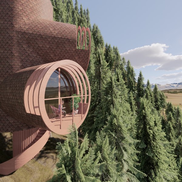 3D tree house 2 - TurboSquid 1500086