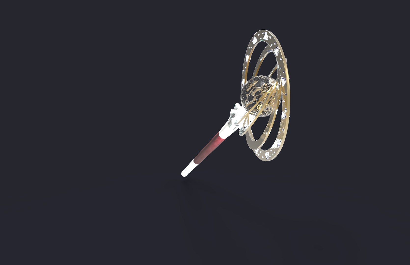 3D Magic Staff 4 - TurboSquid 2015516