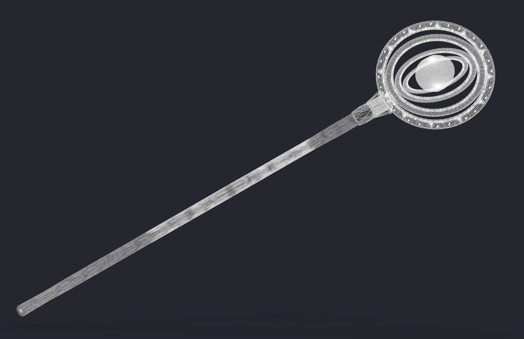 3D Magic Staff 4 - TurboSquid 2015516