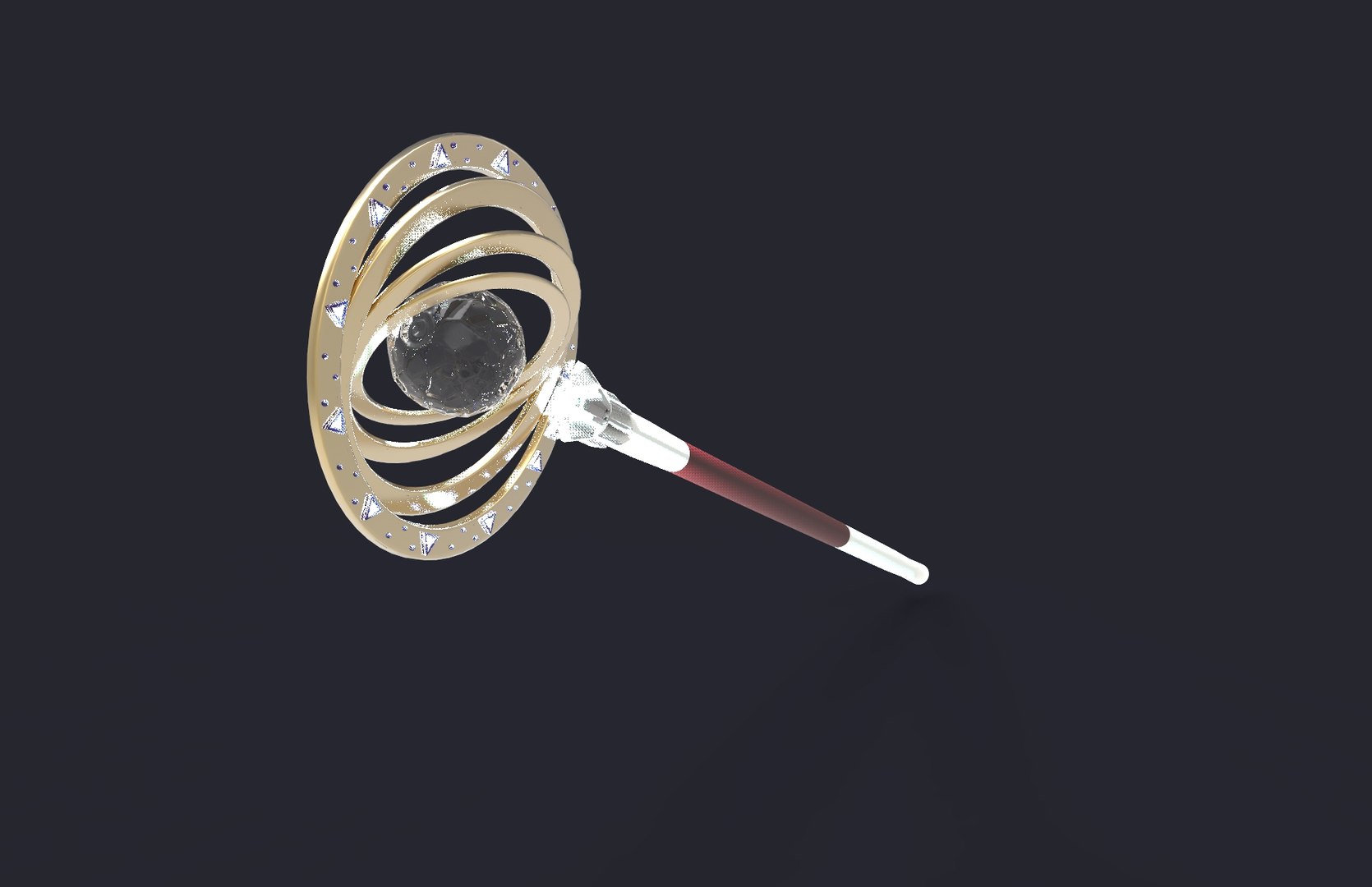 3D Magic Staff 4 - TurboSquid 2015516