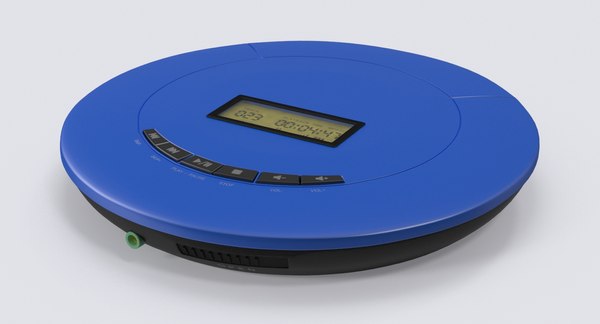 3d portable cd player model