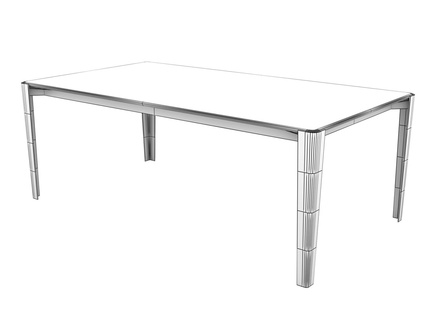 3D Iseo Table Model - TurboSquid 1161961