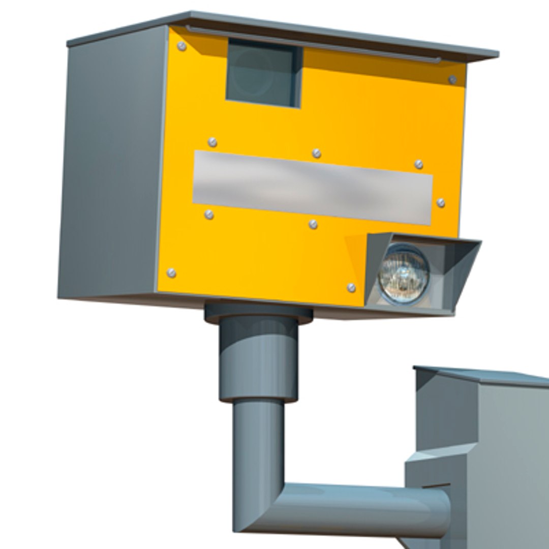 3d Model Speed Camera