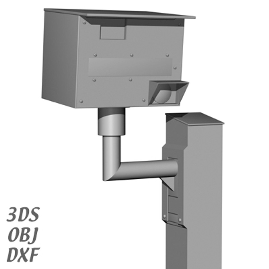 3d Model Speed Camera