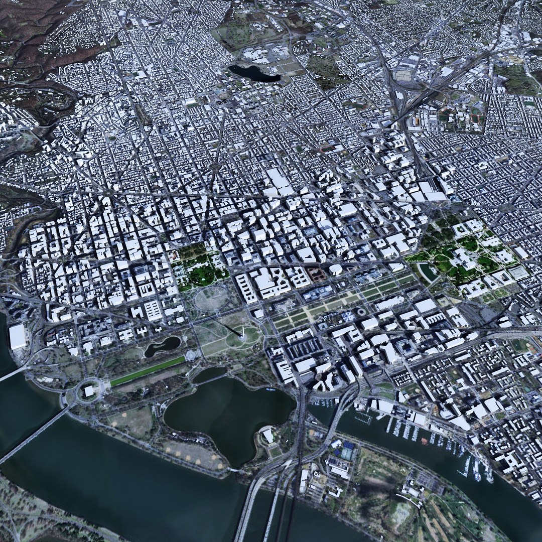 Washington Dc 3D - TurboSquid 1322496