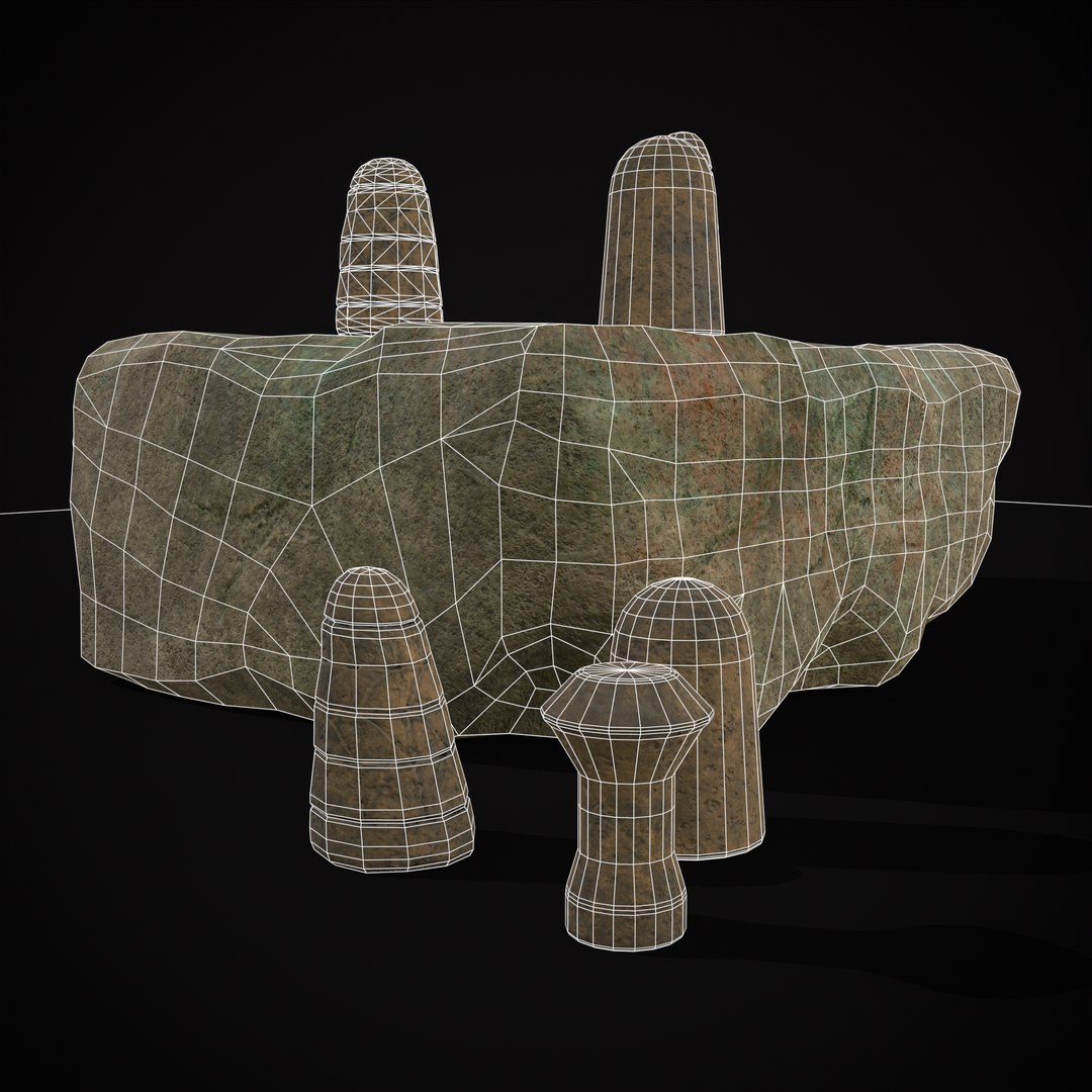 3D Broken Ancient Harappa Chess Board - TurboSquid 1988560