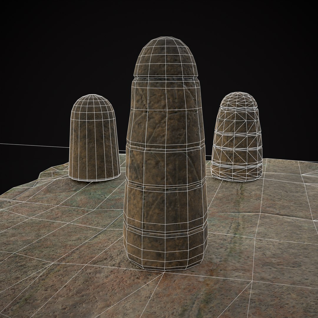 3D Broken Ancient Harappa Chess Board - TurboSquid 1988560