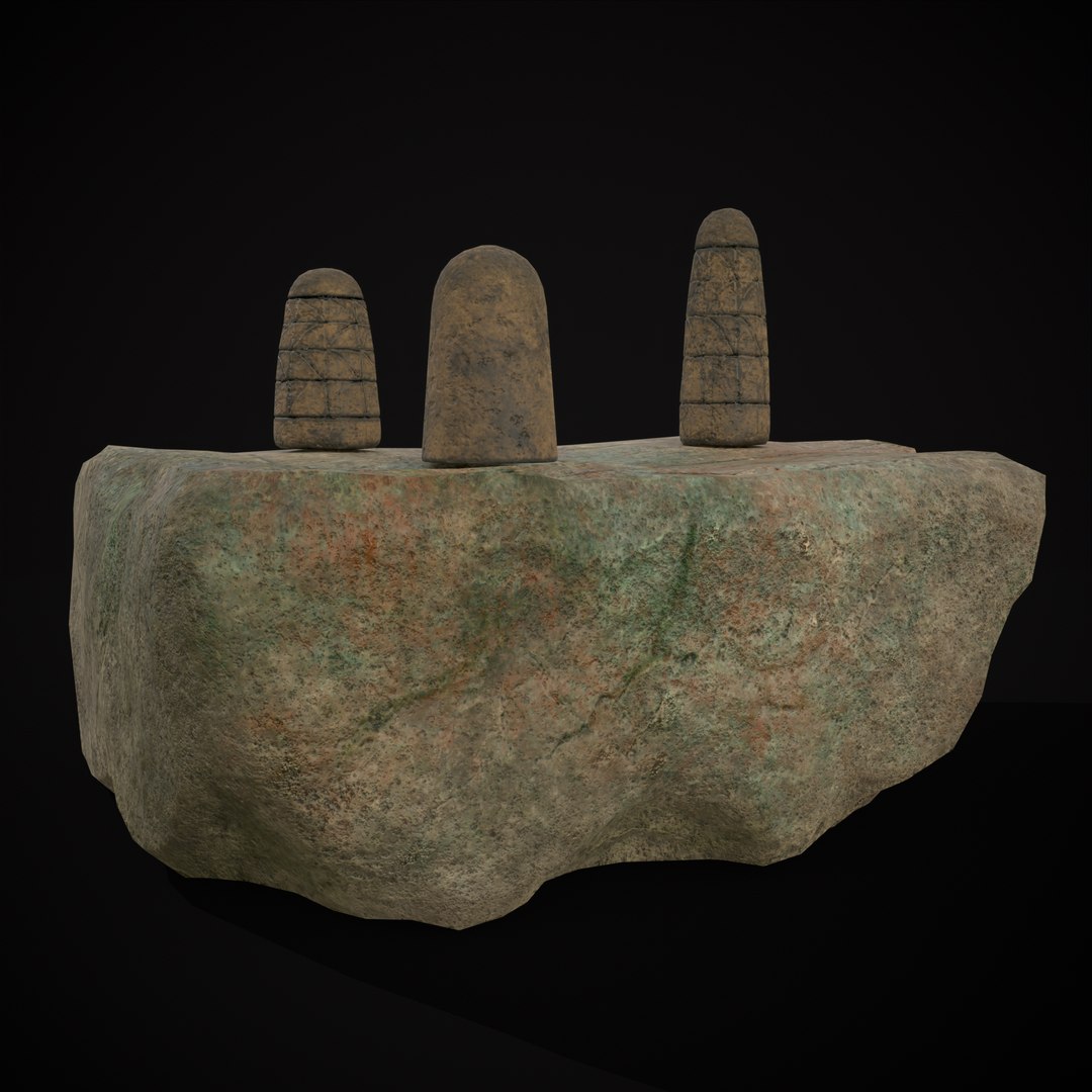 3D Broken Ancient Harappa Chess Board - TurboSquid 1988560