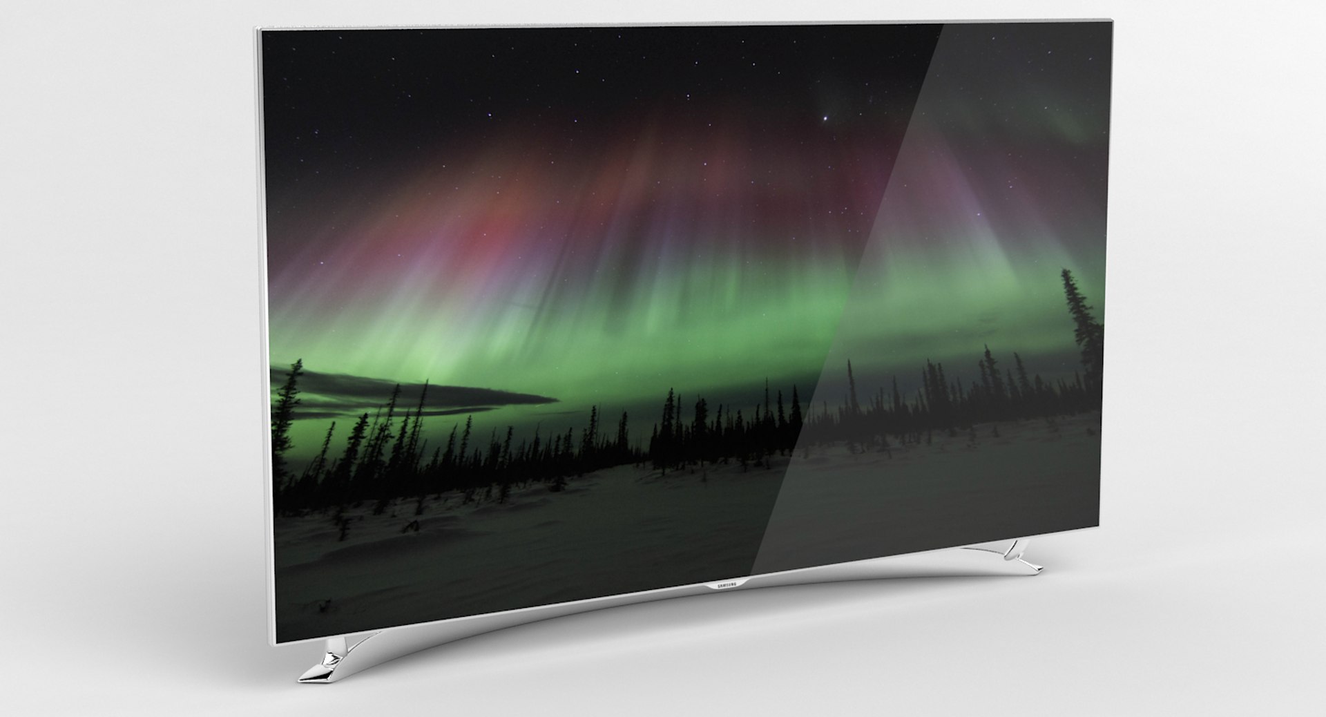 3d Samsung Smart Led Model