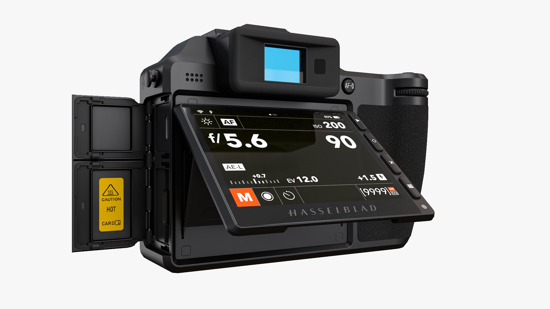 3D Hasselblad X2D 100c Camera BODY Model - TurboSquid 2217086