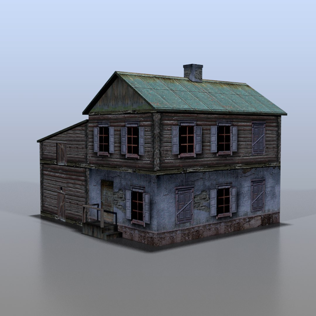 3d model house russia