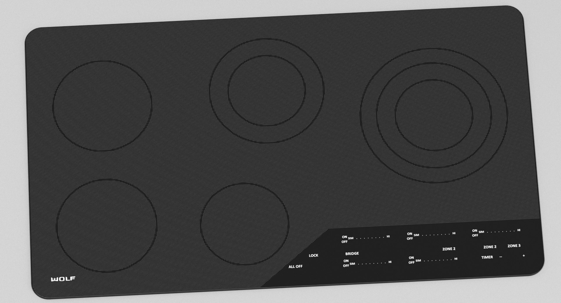 Subzero Wolf Induction Hub 3D - TurboSquid 1503305