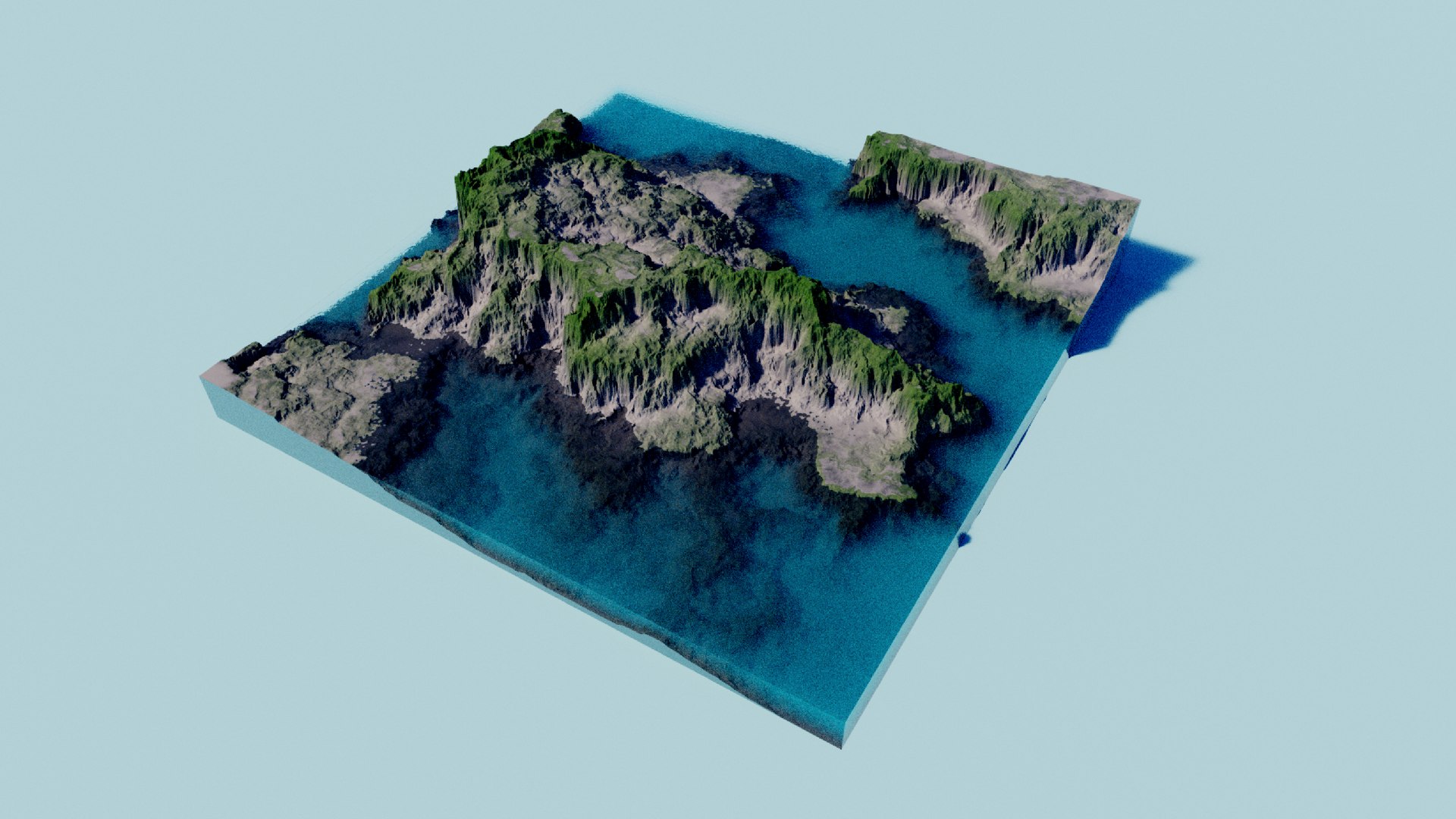 TERRAIN COASTLINE 05 4K 3D Model - TurboSquid 2137052
