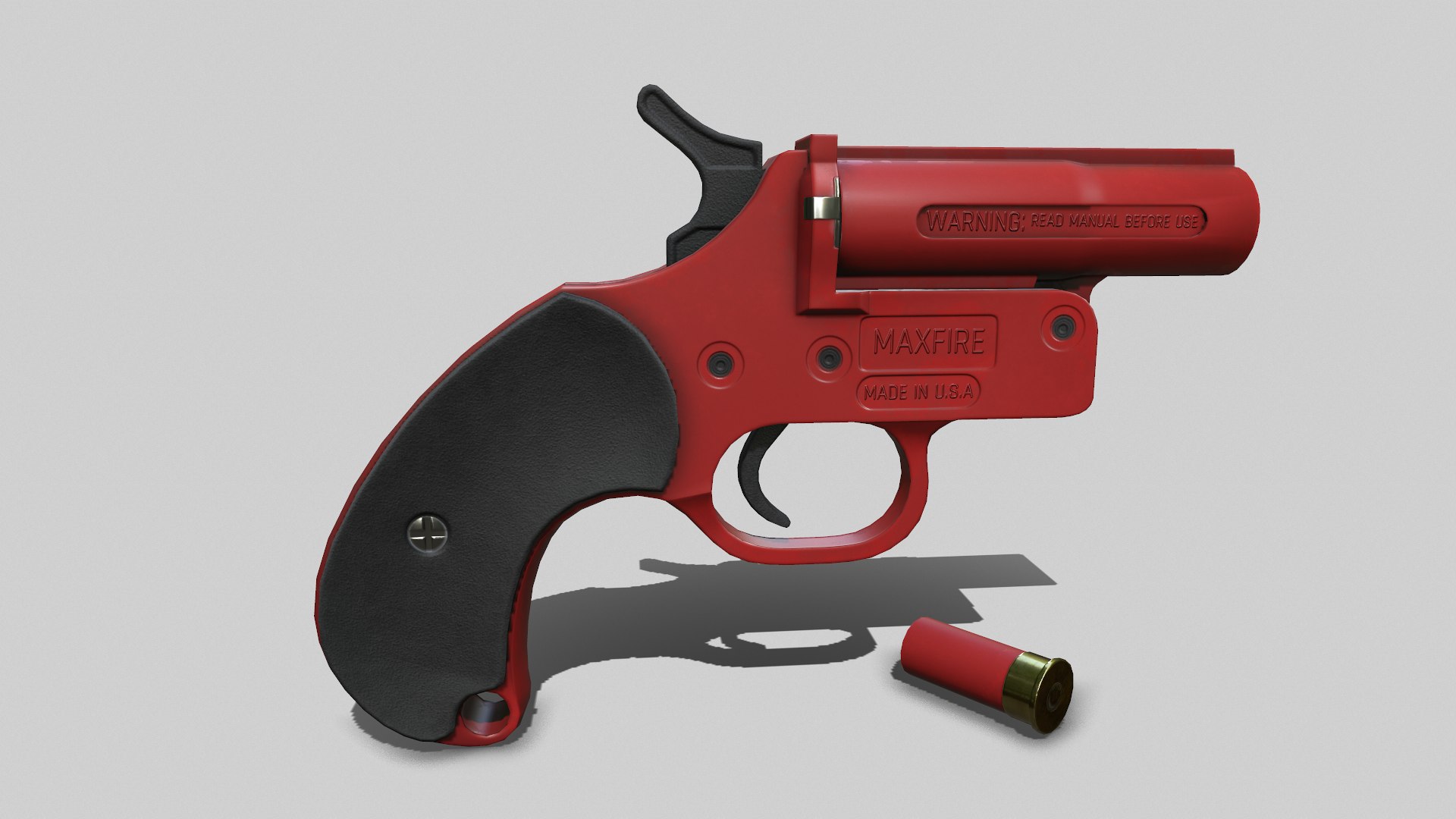 Free Flare Gun Low-poly PBR 3D - TurboSquid 1948669