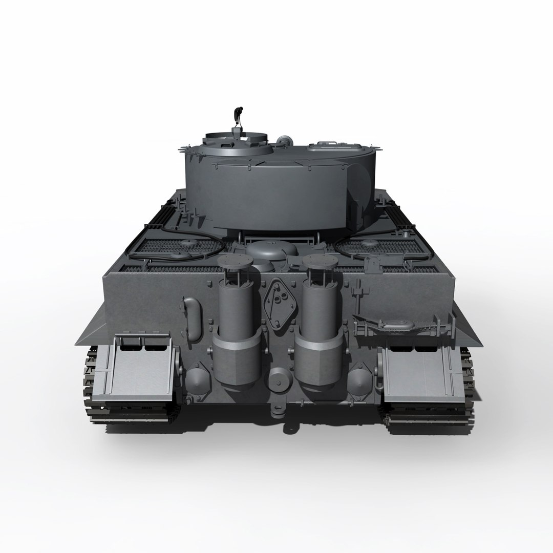 3D World War Tiger 1 Model - TurboSquid 1425735