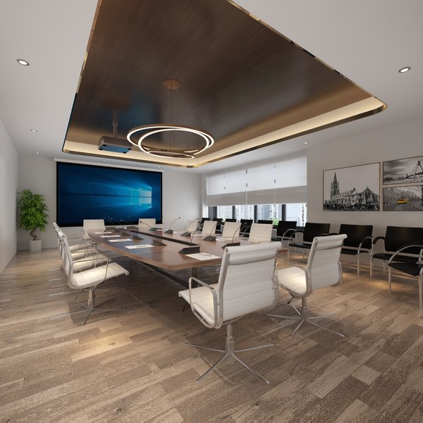 Board Room 3D model - TurboSquid 2035216