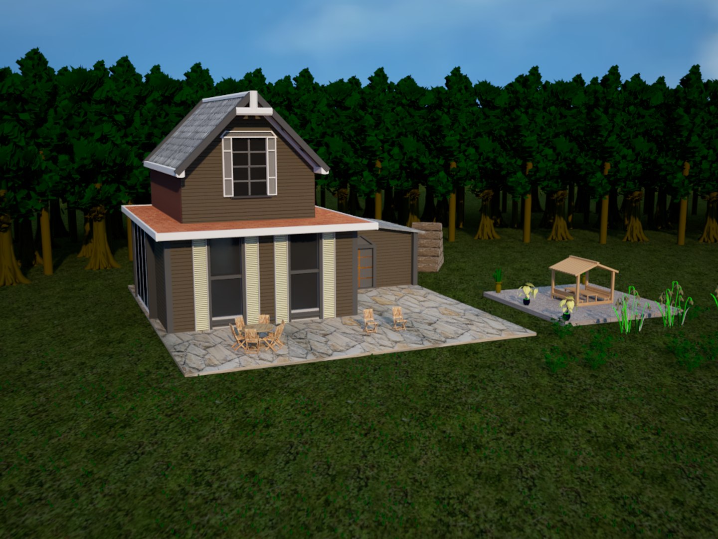 House Tiny 3D Model - TurboSquid 1642651