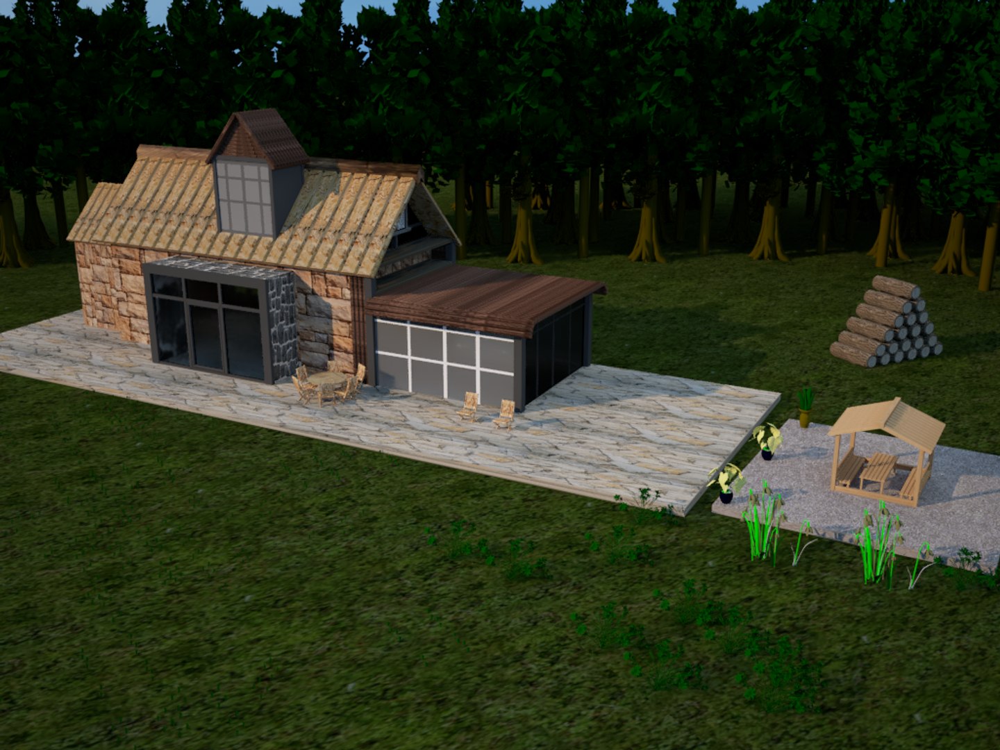 House Tiny 3D Model - TurboSquid 1642651