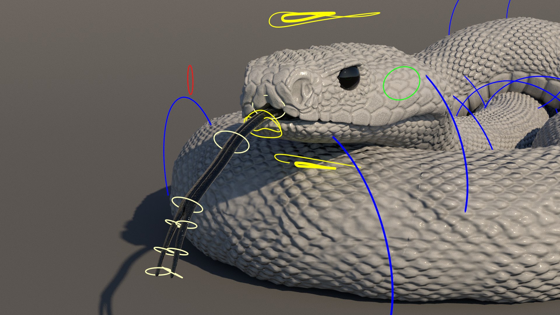 Rigged russell s viper animation 3D model - TurboSquid 1577615