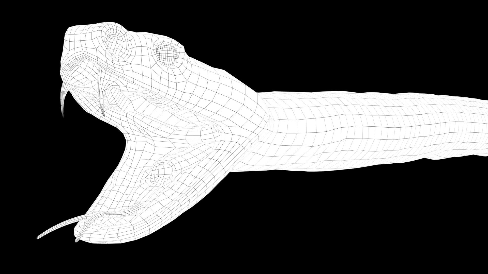 Rigged russell s viper animation 3D model - TurboSquid 1577615