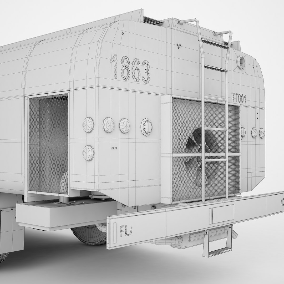 Aircraft fueling truck- 3D model - TurboSquid 1415217