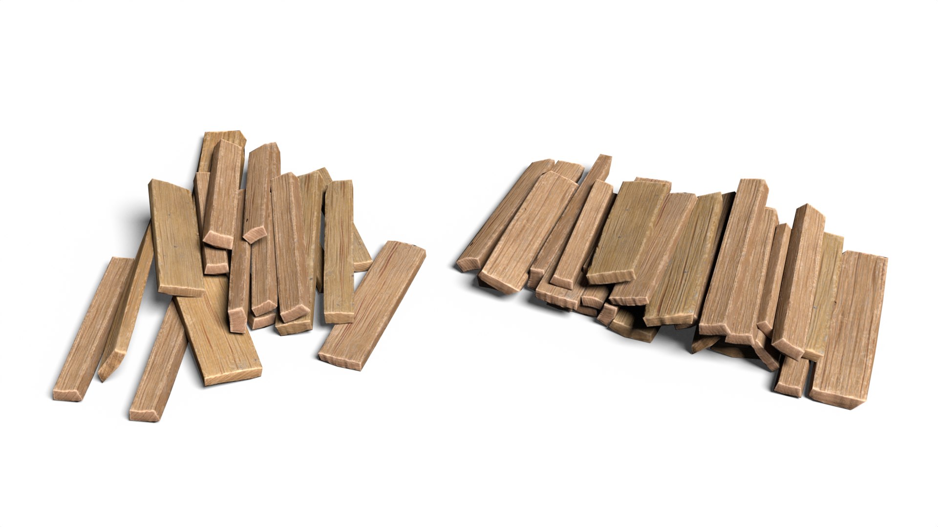 65 Lowpoly Wooden Game Assets - 240225 3D Model - TurboSquid 2195001
